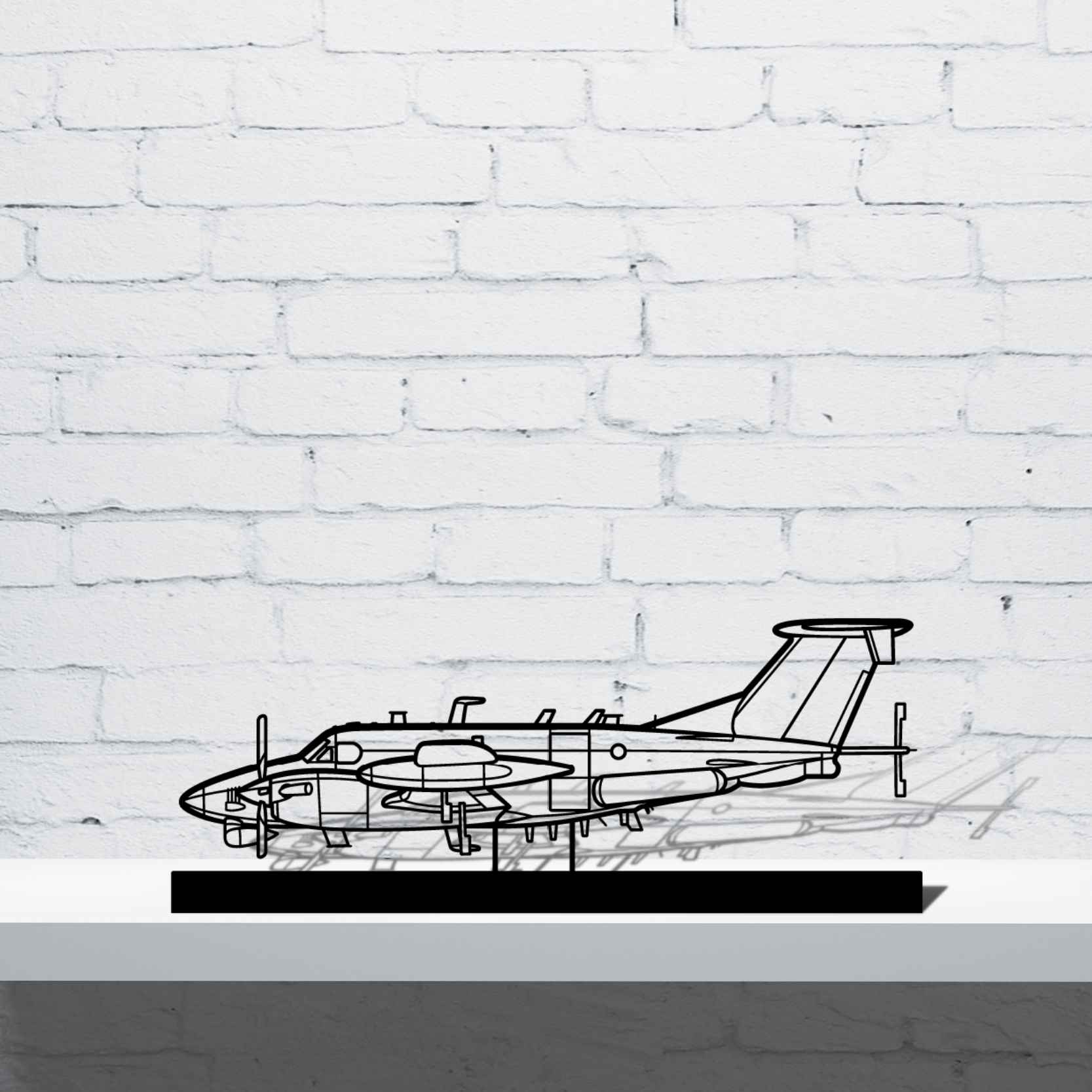 RC-12X Guardrail Silhouette Metal Art Stand – Squad Brothers